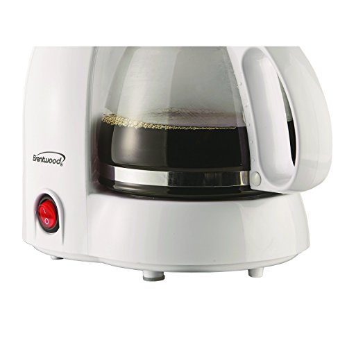 Brentwood 4-Cup Coffee Maker (White)