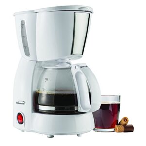 Brentwood 4-Cup Coffee Maker (White)