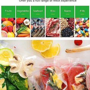 Syntus Vacuum Sealer Bags for Food,3 Rolls 11" x 20' Commercial Grade Bag Rolls, Food Vac Bags for Storage, Meal Prep or Sous Vide