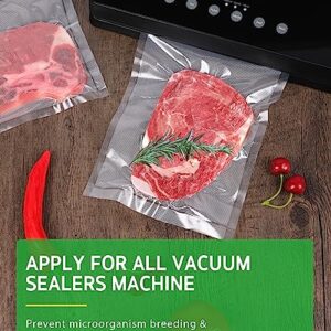 Syntus Vacuum Sealer Bags for Food,3 Rolls 11" x 20' Commercial Grade Bag Rolls, Food Vac Bags for Storage, Meal Prep or Sous Vide