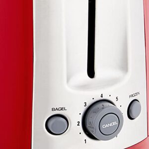 BLACK+DECKER 2-Slice Toaster, Red, TR1278RM