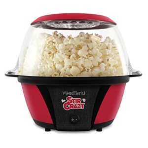 west bend 82707 popcorn machine, red