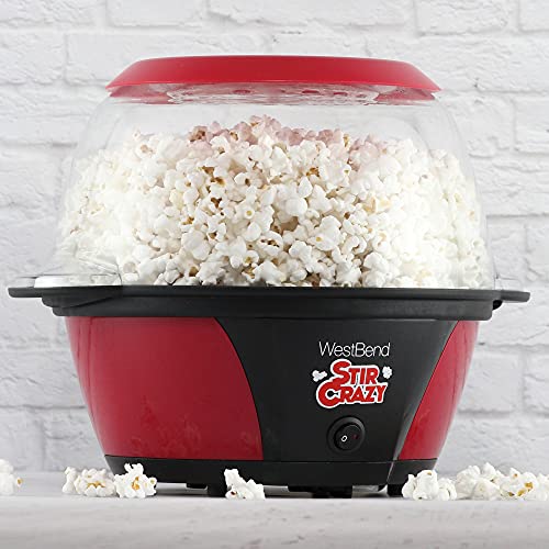 West Bend 82707 Popcorn Machine, Red