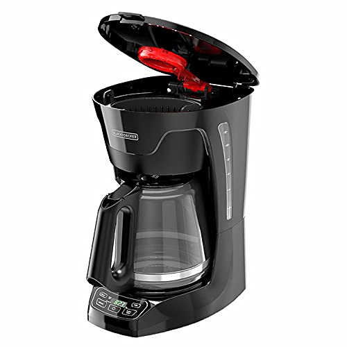 12-Cup* Programmable Coffeemaker, Black