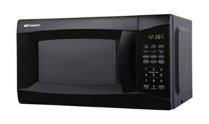 emerson 0.7 cu. ft. 700 watt, touch control, black microwave oven, mw7302b