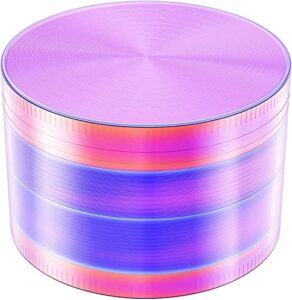 aidchen grinder large 2.5 inch elegant rainbow