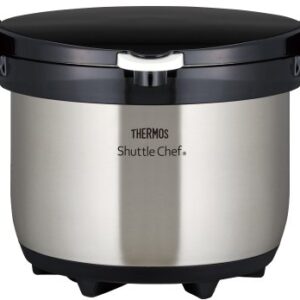 THERMOS vacuum heat insulation cooker Shatorushefu 3.0L clear stainless KBG-3000 CS