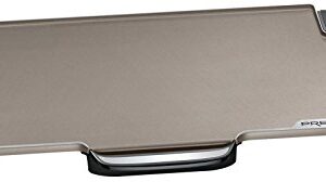 Presto Ceramic 22-inch Electric Griddle with removable handles, One Size, Black & 06852 16-Inch Electric Skillet with Glass Cover