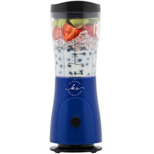 kitchen selectives cobalt blue 14-ounce mini blender