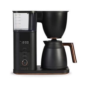 café specialty drip coffee maker | 10-cup insulated thermal carafe | wifi enabled voice-to-brew technology | smart home kitchen essentials | sca certified, barista-quality brew | matte black