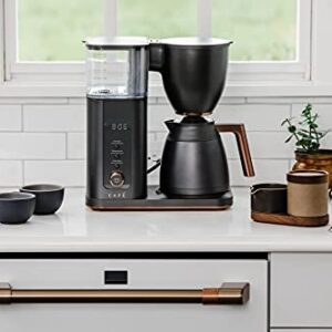 Café Specialty Drip Coffee Maker | 10-Cup Insulated Thermal Carafe | WiFi Enabled Voice-to-Brew Technology | Smart Home Kitchen Essentials | SCA Certified, Barista-Quality Brew | Matte Black