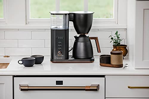 Café Specialty Drip Coffee Maker | 10-Cup Insulated Thermal Carafe | WiFi Enabled Voice-to-Brew Technology | Smart Home Kitchen Essentials | SCA Certified, Barista-Quality Brew | Matte Black