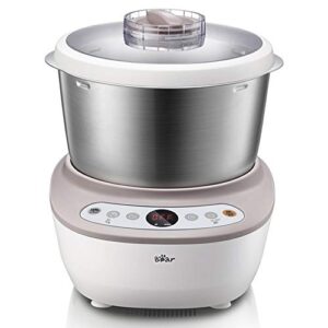 bear hmj-a50b1 dough maker with ferment function, microcomputer timing, face-up touch panel, 4.5qt, 304 stainless steel