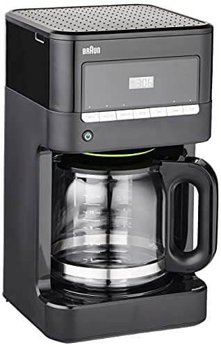 Braun Brew Sense Drip Coffee Maker (KF7000BK), Black