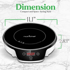 Nutrichef (NCIT2S) SINGLE INDUCTION COOKER, 1, Standard