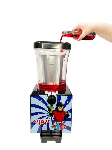 Slushy Szn Counter-Top Sized Slushie Machine - Turns Any Sugary Drinks into Slushies