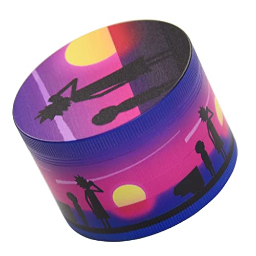 JWEX Grinder 2.5" Cartoon Purple