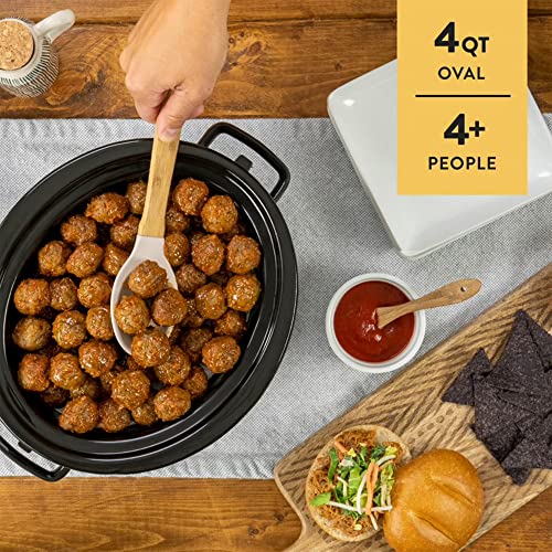 Crock-Pot 4 Quart Travel Proof Cook and Carry Programmable Slow Cooker with Locking Lid, Convenient Handles, and Digital Display, Stainless Steel