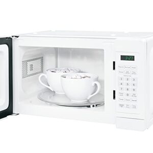 GE JEM3072DHWW Countertop Oven Microwave, 0.7 Cu Ft, White