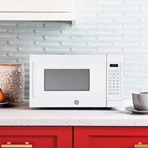 GE JEM3072DHWW Countertop Oven Microwave, 0.7 Cu Ft, White