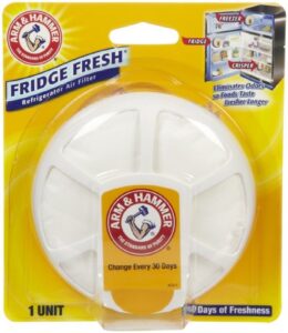 arm & hammer fridge fresh refrigerator air filter, 4.3 oz