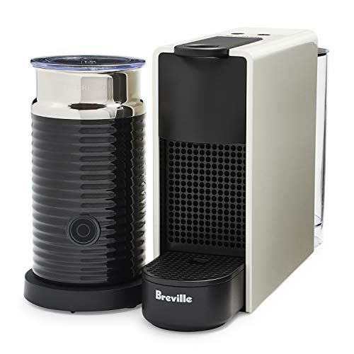 Nespresso Essenza Mini Espresso Machine by Breville with Milk Frother,20.3 fl oz, Piano Black