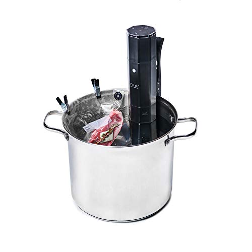 Yedi Infinity Sous Vide, Powered by Octcision Technology, Deluxe Accessory Kit, Recipes, 1000 Watts