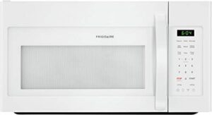 frigidaire ffmv1846vw 30" white over the range microwave with 1.8 cu. ft. capacity, 1000 cooking watts, child lock and 300 cfm in white