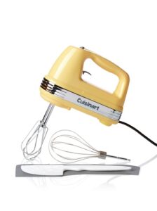 cuisinart power advantage 7-speed hand mixer, yellow