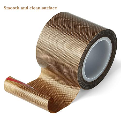 iVict Teflon Tape/PTFE Tape for Vacuum Sealer Machine,Hand and Impulse Sealers (1/2-inch x 33 Feet)-Suitable for FoodSaver, Seal A Meal, Weston, Cabella's and Many More