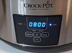 CrockPot 7.0-Quart Cook & Carry Programable Slow Cooker