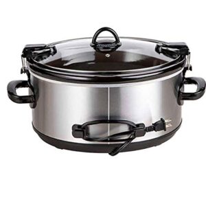 CrockPot 7.0-Quart Cook & Carry Programable Slow Cooker