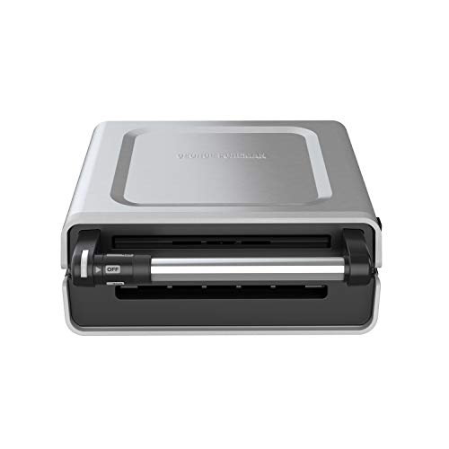 George Foreman Contact Smokeless Select a Temp. Grill, Family Size (4-6 Servings)