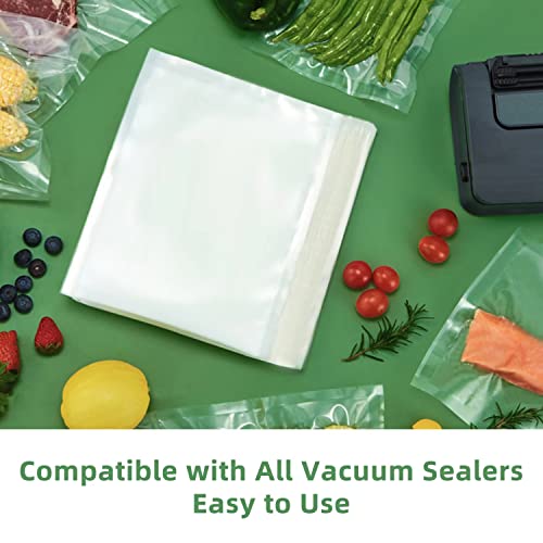 GOTISXIN 100 Quart 8” x10” Vacuum Sealer Bags, Airtight,Pre-cut,Heavy Duty BPA-Free Commercial Grade,for Sous Vide & Vacuumed Storage, Vac Seal Bags,for Food Saver & Seal a Meal Machines,Freezer Bag (8x10)