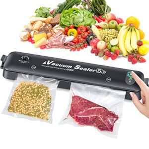 alltou vacuum sealer, food saver vacuum sealer machine, sealer machine mini for food storage dry and moist food modes compact,mason jar vacuum sealer