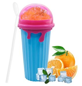 raumaxe slushy cup slushy maker cup upgrade 500ml frozen magic cup large capacity cooling maker cup freeze mug milkshake smoothie mug