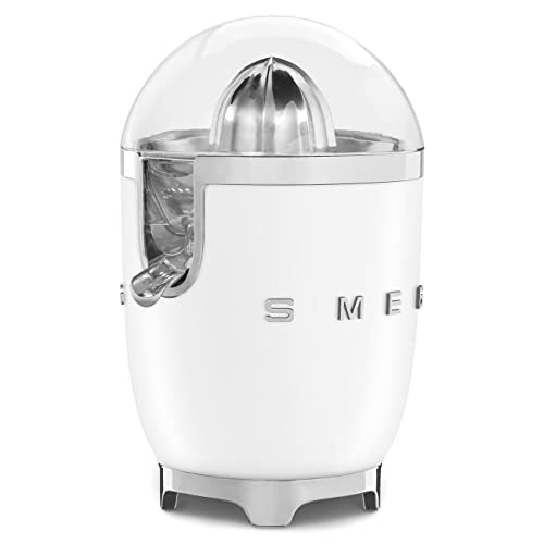 SMEG 50's Style Retro Citrus Juicer Matte White