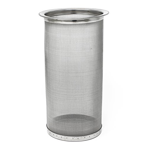 Brew Tube - Cold Brew Coffee Maker - 1 or 2 Quart Stainless Steel Mesh Reusable Filter for Wide Mouth Glass Mason Jar