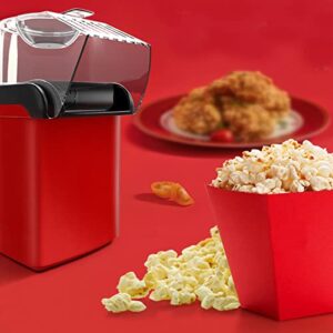 Hot Mini Air Popcorn Popper for Home 3 Minutes Fast Making Healthy Oil Free Smart Popper Gift Set Maker Electric No Oil High Pop Rate Personal Small Popped Machine with Measuring 12 OZ Cup BPA Free