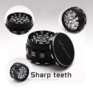 SRX GRINDER-Multi Purpose Crusher 2.5 Inch Alumium Non Stick Spice Grinder Herb Grinder for Grinding Dry Fresh Spice, Manual Spice Grinder