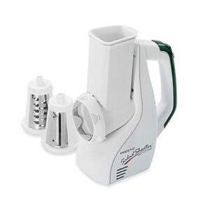 presto 02910 ul listed dishwasher safe salad shooter electric slicer/shredder