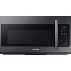 samsung me19r7041fg 1.9 cu.ft. black stainless over the range microwave