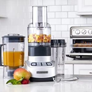 Cuisinart BFP-650 1 HP Blender/Food Processor, Silver, 3_cup