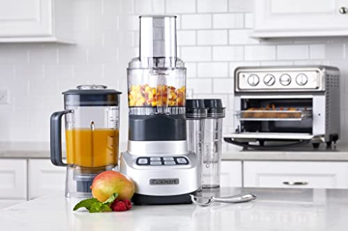 Cuisinart BFP-650 1 HP Blender/Food Processor, Silver, 3_cup