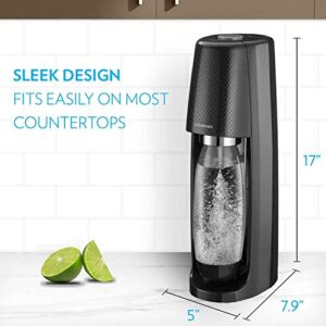 SodaStream Fizzi Sparkling Water Maker, Black