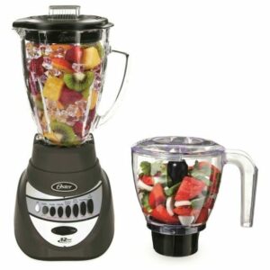 oster® precise blend 700 blender plus food chopper - gunmetal blstta-gfp