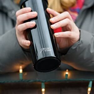 bobble French Coffee Presse, On-The-Go use, Quick Brew, Slim Design, Triple Wall Insulation, 14 oz (Peacock)