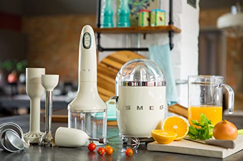 Smeg CJF01CRUS Citrus Juicer, One Size, Cream