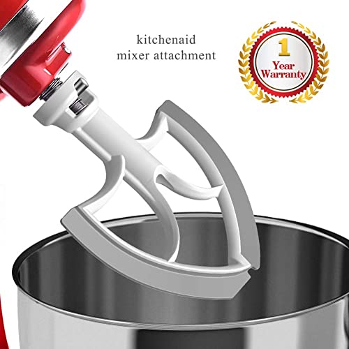 4.5-5 Quart Flex Edge Beater For KitchenAid Tilt-Head Stand Mixer, Kitchen Aid Mixers Accessories with Scraper, Kitchen Aid Attachments For Mixer