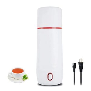 portable small electric kettle, mini travel electric tea kettle, 3-in-1 portable water boiler kettle